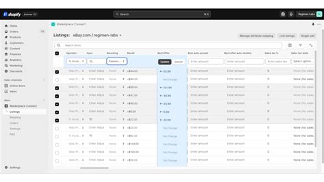 Shopify Marketplace Connect Sell On Amazon Walmart Ebay And Etsy