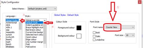 font of this text notepad community