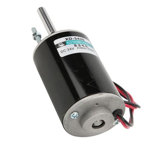 30w Permanent Magnet Dc Electric Motor High Speed Cwccw24v 7000rpm