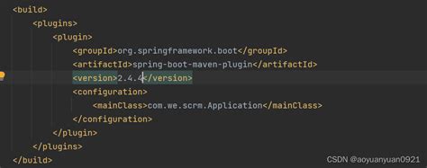Spring Boot Maven Plugin 插件爆红问题解决aliyun Spring Boot Maven Plugin Csdn博客