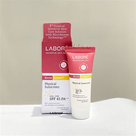 Jual 10 Ml Labore Biome Protect Physical Sunscreen 30ml And 10 Ml Mini
