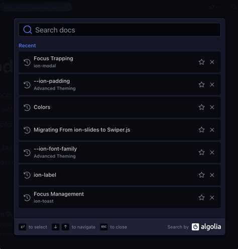 Bug Starting A Search With Shortcut K Does Not Initiate With The