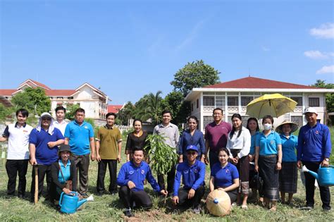 ສວສສຊ ສ້າງຂະບວນການປູກຕົ້ນໄມ້ຕ້ອນຮັບວັນປູກຕົ້ນໄມ້ແຫ່ງຊາດ