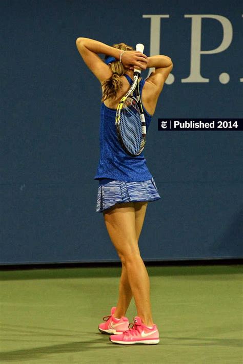 Us Open 2014 Cici Bellis The Toast Of The Tournament Goes Home