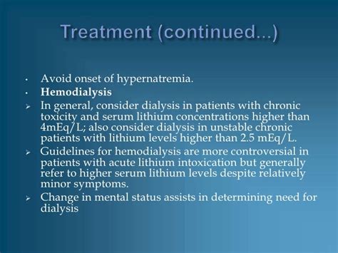 Lithium Toxicity