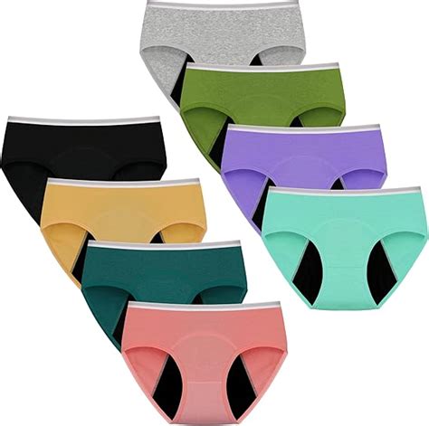 Geronmine Teen Girls Period Underwear Menstrual Leakproof