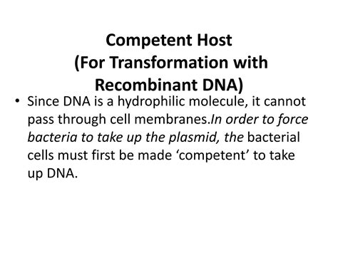 Recombinant Dna Technology Ppt