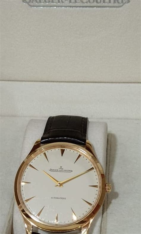 Jlc Master Rose Gold 18k 41mm Full Set Mens Fashion Watches
