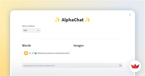 Streamlit Chat · Streamlit