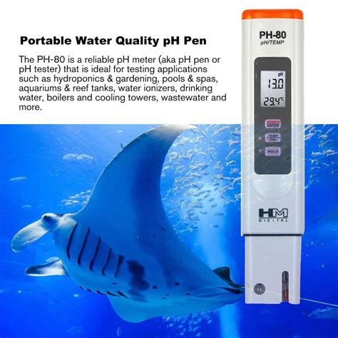 BÚT ĐO PH VÀ NHIỆT ĐỘ NƯỚC PH80 HMD MỸ Đo Ph Nước Thủy Canh Thủy
