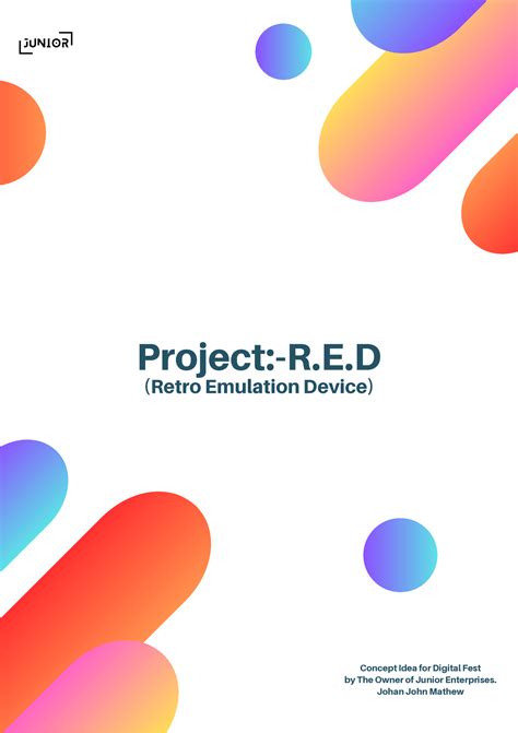 Project R E D Retro Emulation Device Remastered Project R E