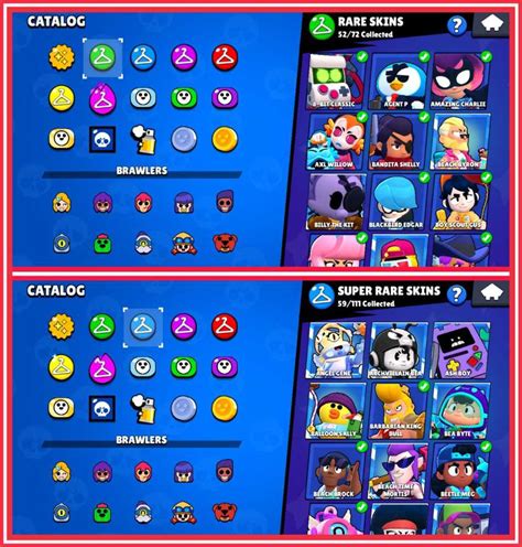 Rare 60k Trophies42 Maxed Brawlers Total 18 Hypercharged All Brawlers