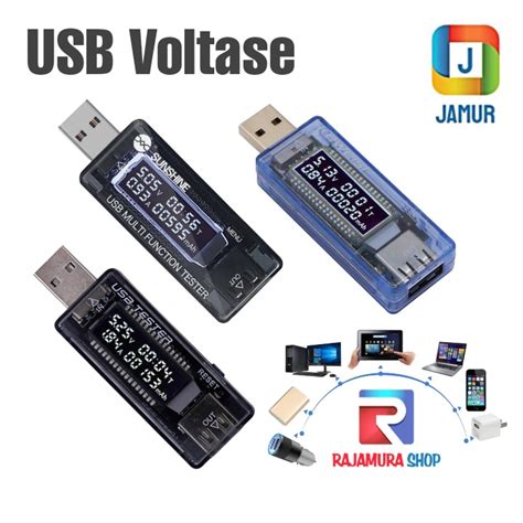 Jual Usb Detektor Usb Voltase Usb Voltmeter Shopee Indonesia