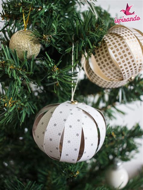 Palline Di Natale Fai Da Te 30 Decorazioni Natalizie Originali Ispirando