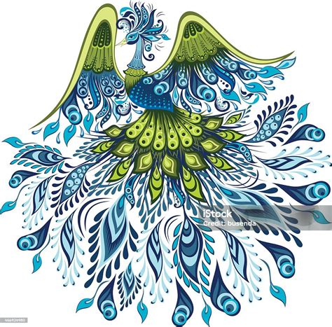 Vector Illustration Of Peacock Stock Illustration Download Image Now