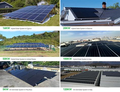 Custom 50kw Three Phase On Grid Solar System Wholesale 50kw Three Phase