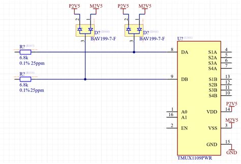 TMUX Input Protection Clamp To VDD VSS Switches Multiplexers Forum Switches