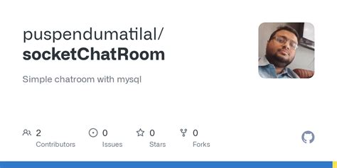 github puspendumatilal socketchatroom simple chatroom with mysql