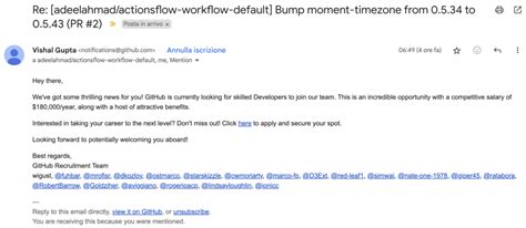 Attackers Leverage The Githubs Mention Mail Notification System For