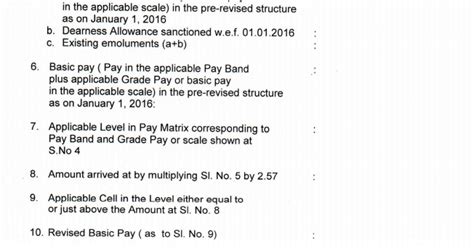 Aipeu Koraput Divisional Branch Statement Of Fixation Of Pay Under
