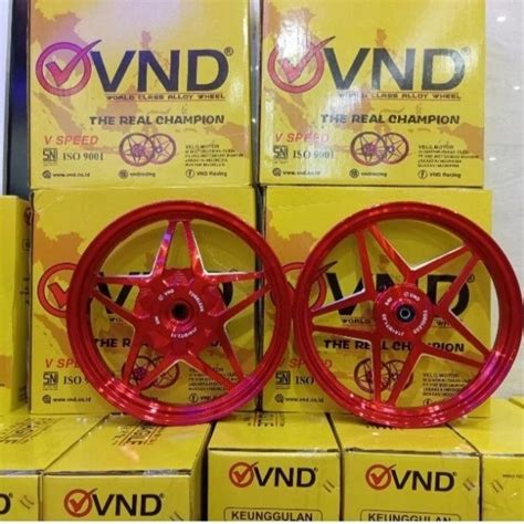 Jual Velg VND V Speed Vario 125 Vario 150 UK 185x14 215x14 Hitam
