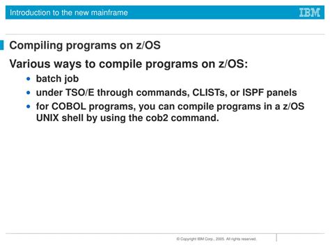 ppt chapter 9 compiling and link editing a program on z os powerpoint