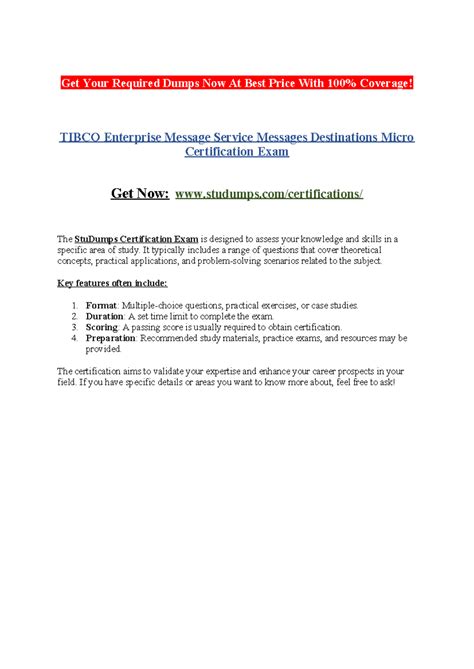 Tibco Enterprise Message Service Messages Destinations Micro