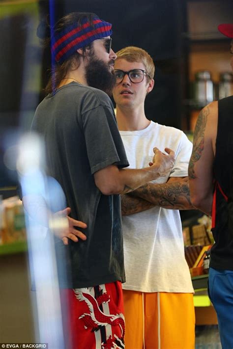 Justin Bieber In Good Spirits After Naked Pictures Leak Daily Mail Online
