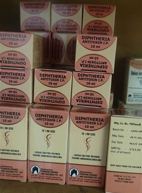 Diphtheria Antitoxin At ₹ 1511 Piece Diphtheria Antitoxin Dat