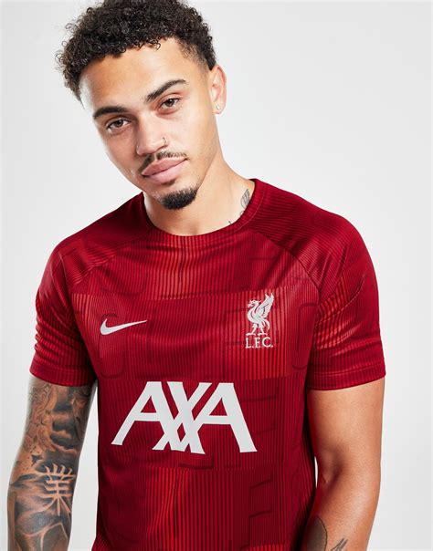 Lfc Nike Mens 23 24 Home Pre Match Jersey Ph