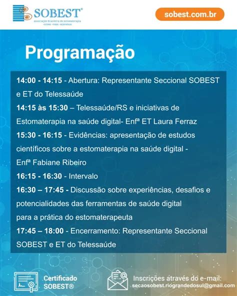 Potencialidades E Desafios Da Saúde Digital Na Estomaterapia