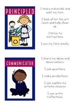 Learner Profile Attributes PYP Match Game By The Creative Artroom TPT