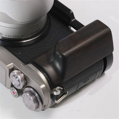 Premium Wooden Hand Grip For Panasonic Lumix Gx9