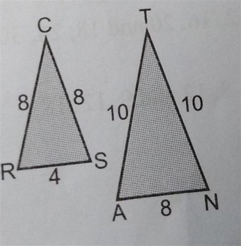 Determine Whether Each Pair Of Triangles Is Similar If Similarity