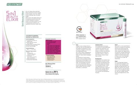 Lr Lifetakt 5in1 Beauty Elixir Knabb Gmbh Lr Health And Beauty Systems