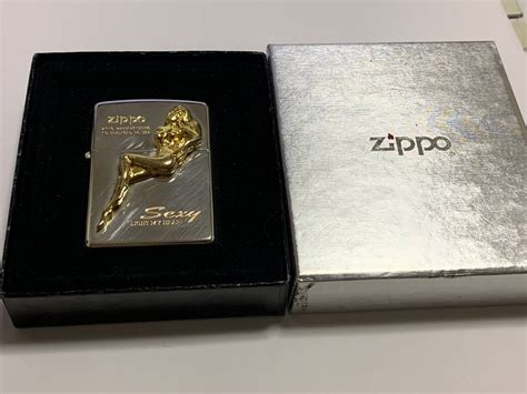【未使用に近い】1995年 Sexy Light Heart メタルzippo セクシー ガール コレクション コンビカラー 未使用の落札情報