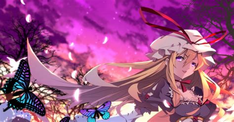 Touhou Yukari Yakumo Gap Youkai 逢魔ヶ刻 Pixiv