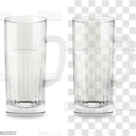 벡터 현실적인 투명 한 맥주 유리입니다 알코올 음료 유리 아이콘 그림 0명에 대한 스톡 벡터 아트 및 기타 이미지 0명 3차원 형태 Ale Istock