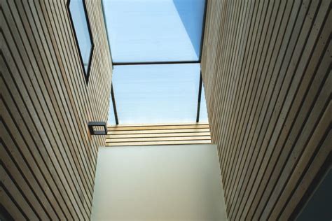 Contemporary Oak Cladding Installation Inside And Out Karl Harrison