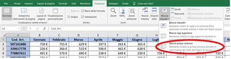 Come Bloccare Le Righe E Le Colonne Di Microsoft Excel Smartando It