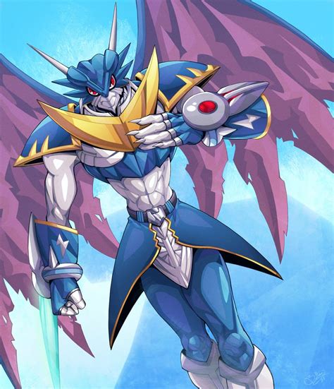 Ulforcev Dramon Digimon Drawn By Baltarbd Danbooru