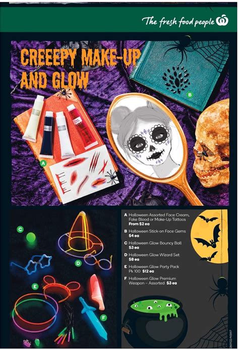 Woolworths Catalogue Halloween 28 Sep 11 Oct 2022