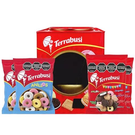 Galletitas Terrabusi Variedad Anillos Lata Combo Mercadolibre