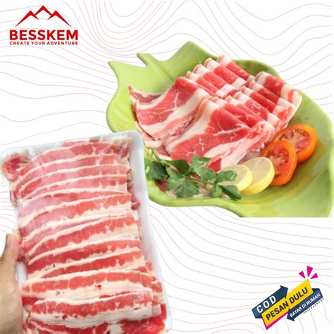 Jual Daging Sapi Beef Slice 500Gr Shortplate Yoshinoya Us Grill