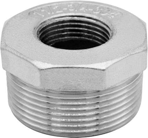 Adaptador De Montaje De Tubería De Buje Hexagonal De Acero Inoxidable