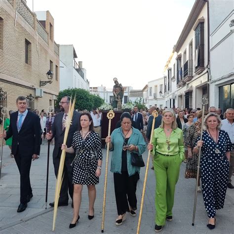 San José Obrero vuelve a salir en procesión por las calles de El Rubio