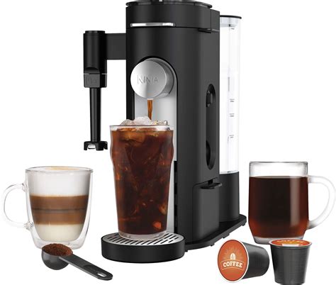 Ninja Pods And Grounds Specialty Single Serve Iced Coffee Maker K Cup