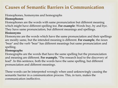 Semantic Barriers In Communication Pptx Internet For Beginners