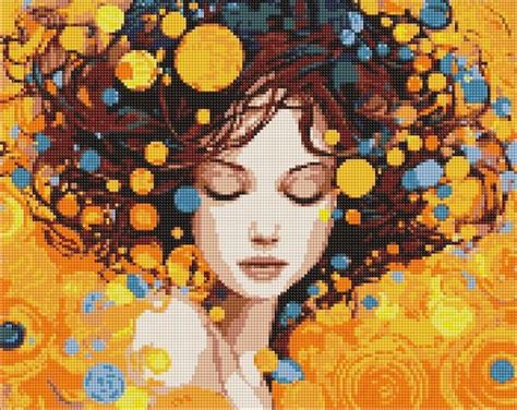 Diamentowa Mozaika Portret Elegancji 40x50cm Sklep Pl