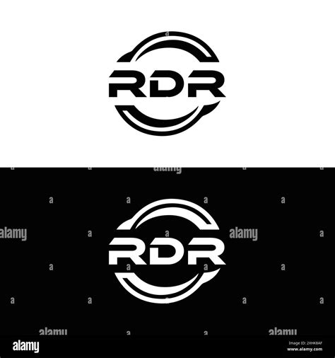 Rdr Logo R D R Design White Rdr Letter Rdr R D R Letter Logo Design R D R Letter Logo
